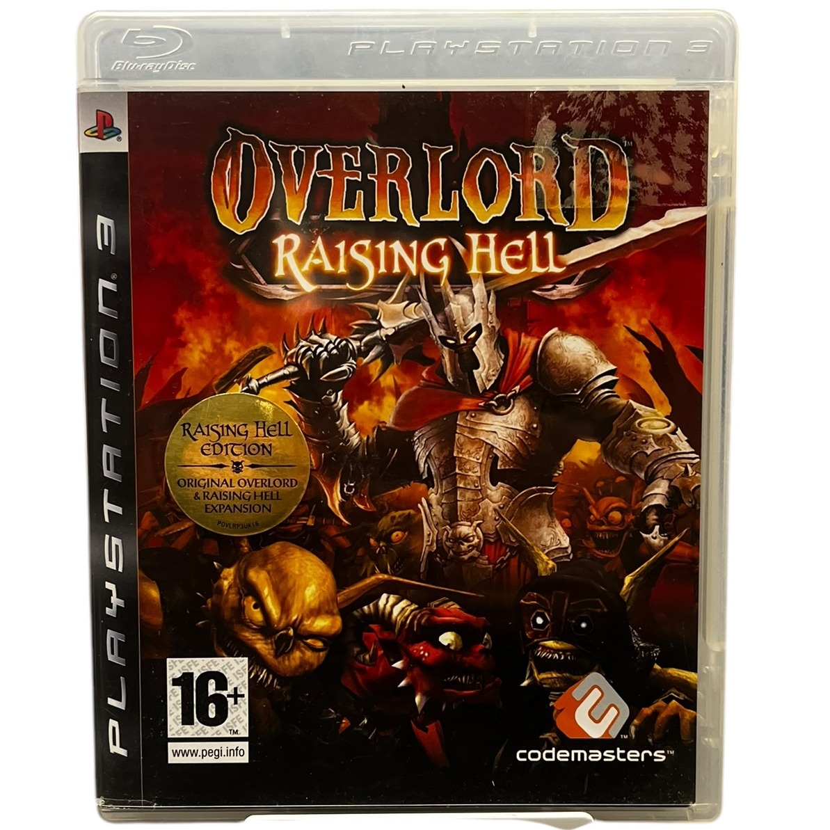 Pre-owned Overlord Raising Hell - Sony PlayStation 3 (PEGI 16+, Code ...